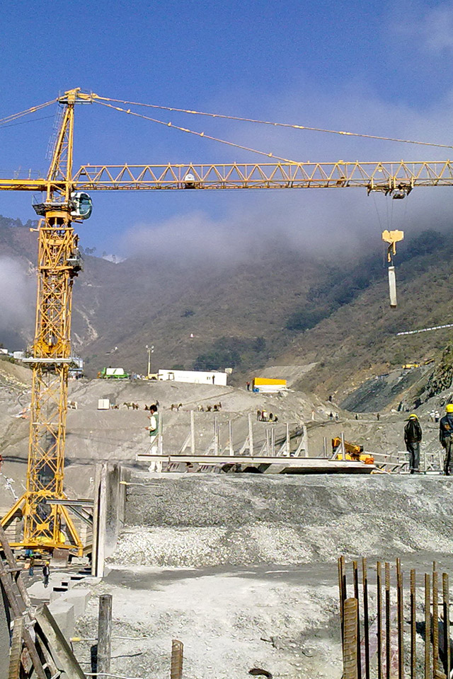 Crane Manufacturing Factory India for Construction Industry